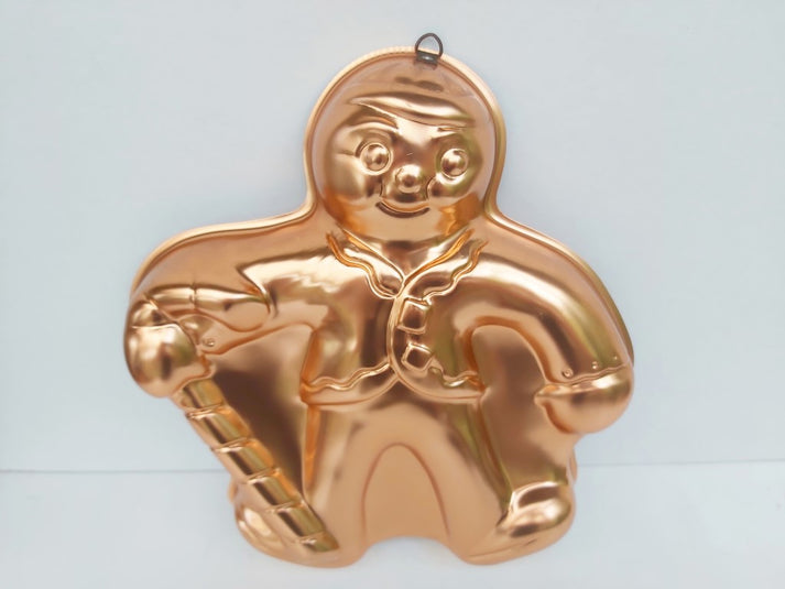 Gingerbread Man Copper Baking Mould Tin – The Found Home
